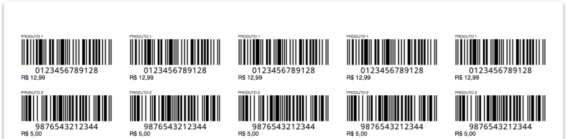Gerador de Código de Barras | Imprima Suas Próprias Etiquetas